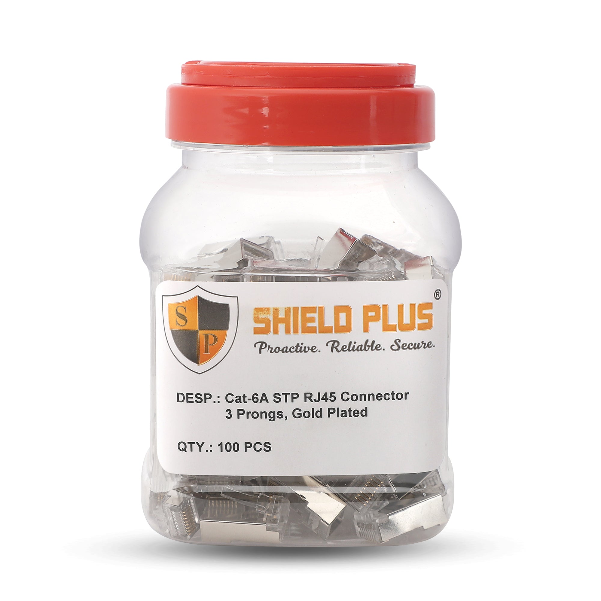 SP- CAT-6A STP RJ45 CONNECTOR – Shield Plus