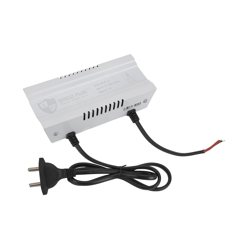 SP-8 CH SMPS METAL BODY ( SINGLE OUTPUT POWER PORT ) – Shield Plus